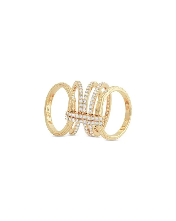ANABEL ARAM Enchanted Forest Multi Stack Ring