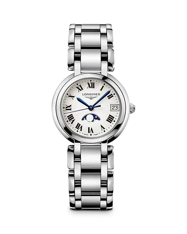 LONGINES Primaluna Watch - White/silver