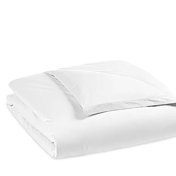 HUDSON PARK COLLECTION Egyptian Percale Duvet Cover, Full/queen Exclusive - White