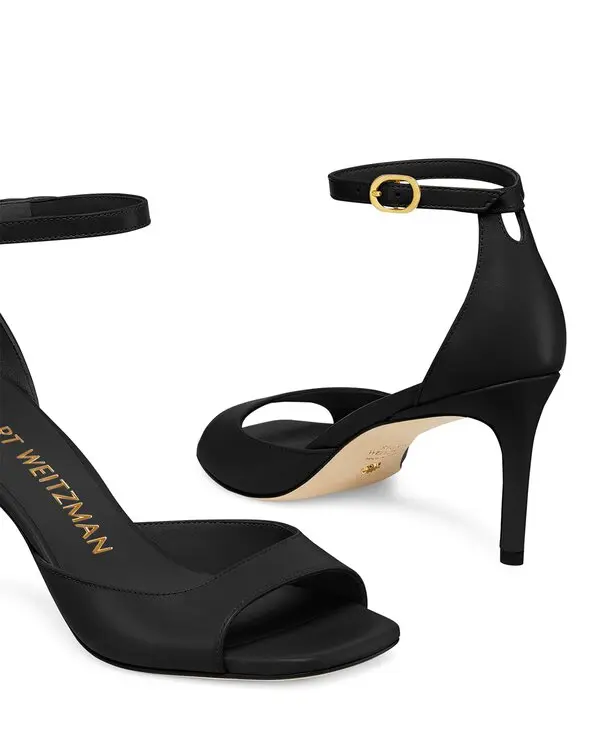 STUART WEITZMAN Nudistia 75 Sandals - Black