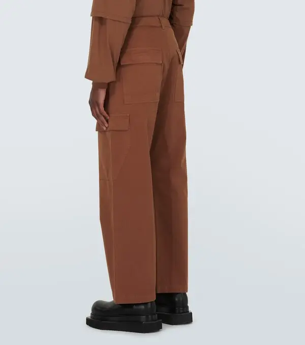 Rick Owens Lido Cotton Cargo Pants