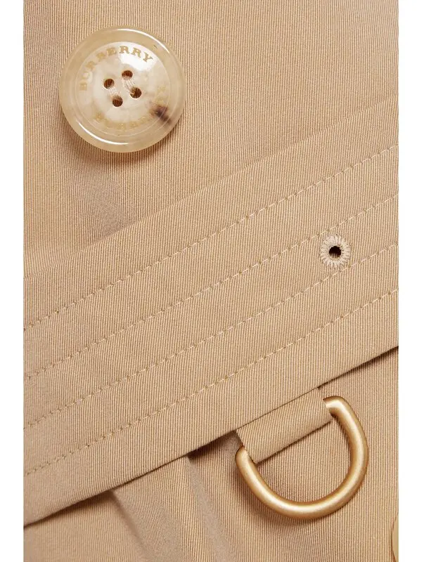 Burberry Kensington Organic Cotton-gabardine Trench Coat - Neutrals