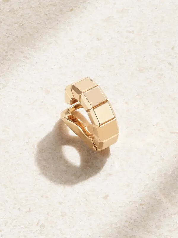 Chopard Ice Cube 18-karat Single Clip Earring - Gold