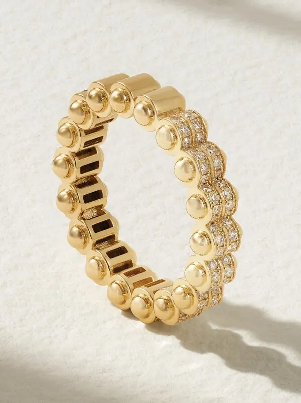 L’ATELIER NAWBAR Atom Diamond Ring - Gold