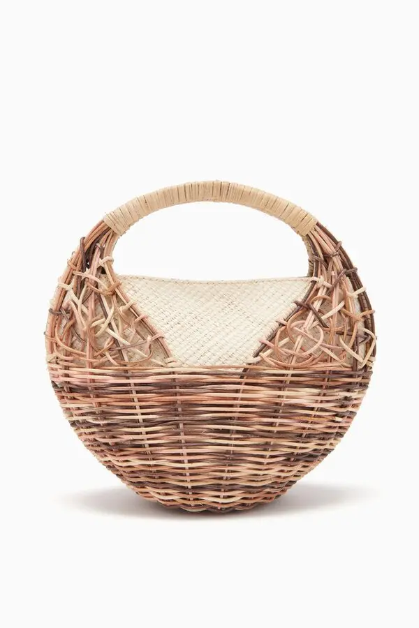 Ulla Johnson Seashell Wicker Bag