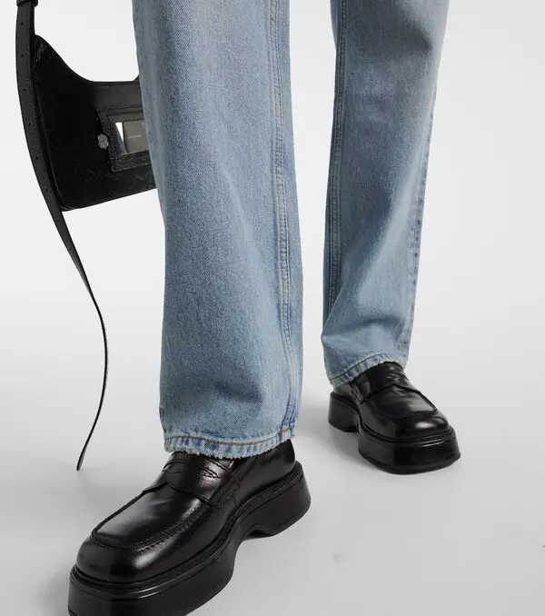 RE/DONE Easy Mid-rise Straight Jeans