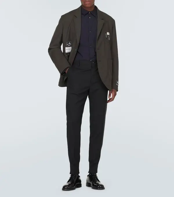 Undercover Wool Tapered Trousers