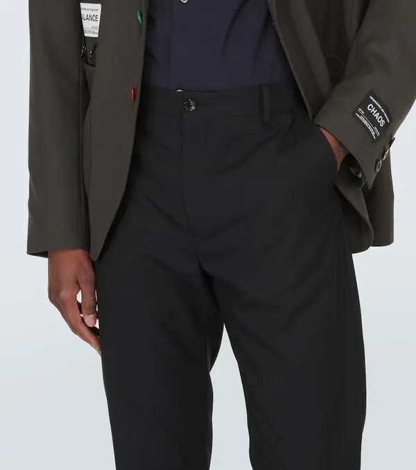 Undercover Wool Tapered Trousers