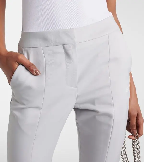 Off-White Mid-rise Flared Trousers