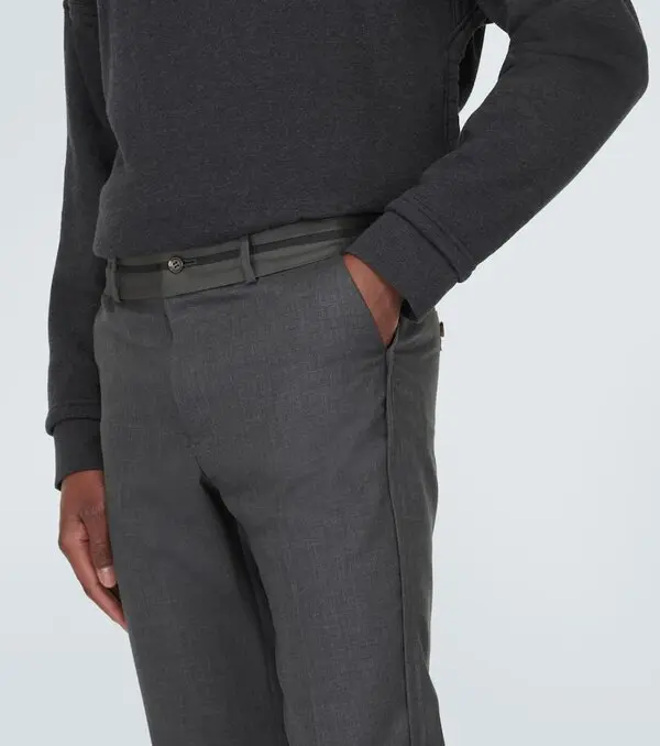 UNDERCOVERISM Slim Fit Wool Trousers