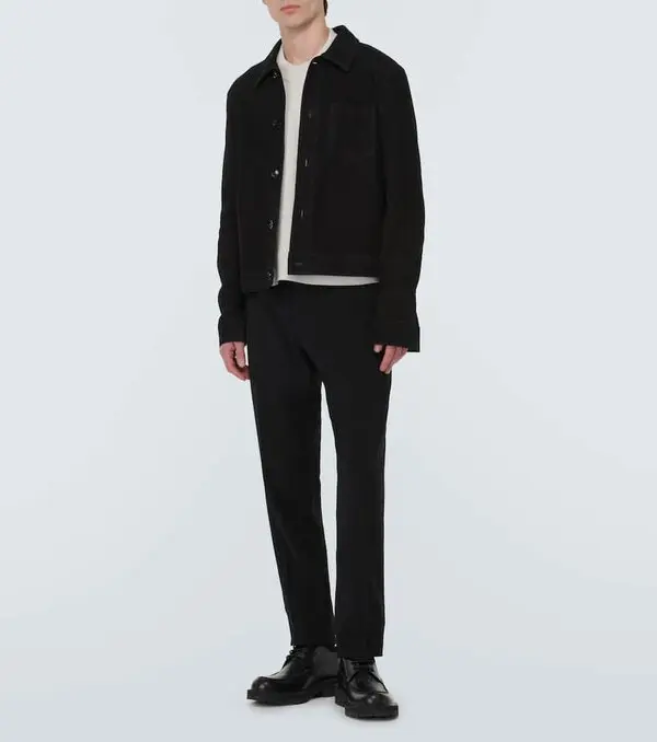 AMI Paris Suede Overshirt