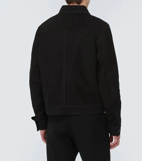 AMI Paris Suede Overshirt