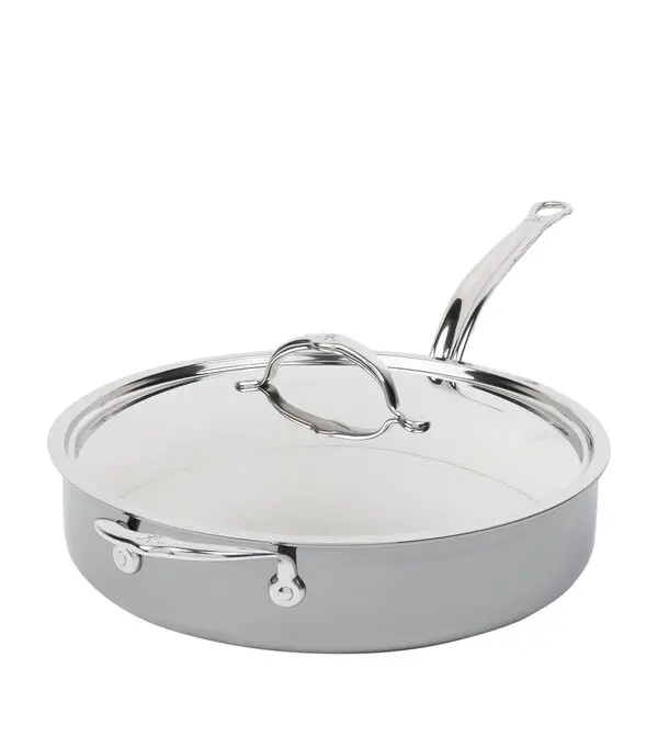 HESTAN Nanobond Sauté Pan - Silver