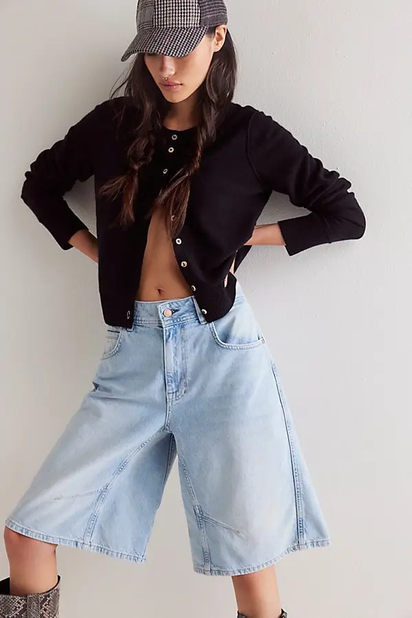 Free People We The Free Cruisin' Bermuda Shorts