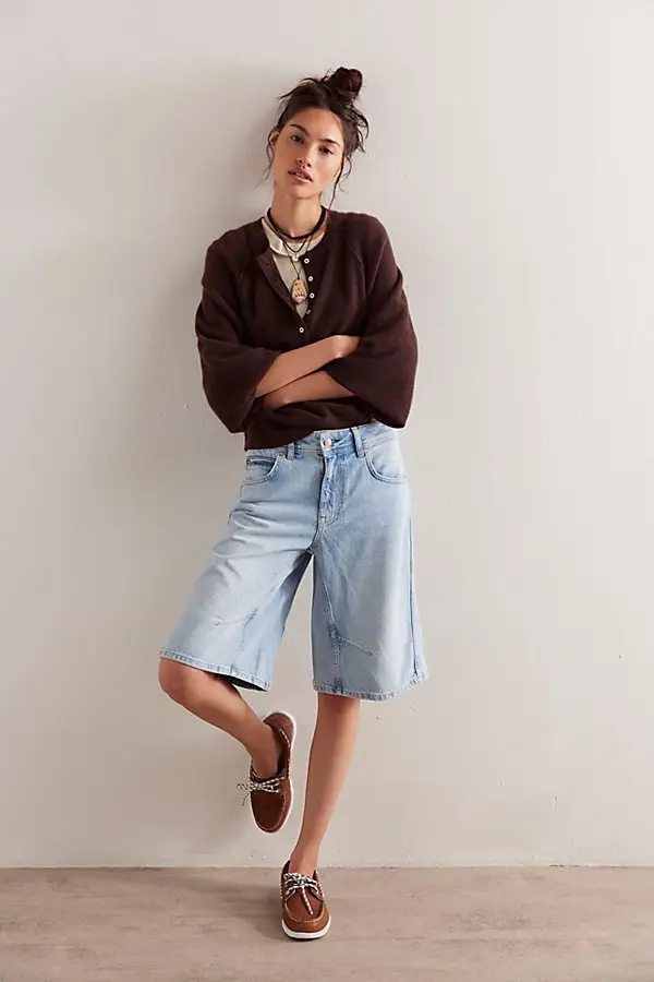 Free People We The Free Cruisin' Bermuda Shorts