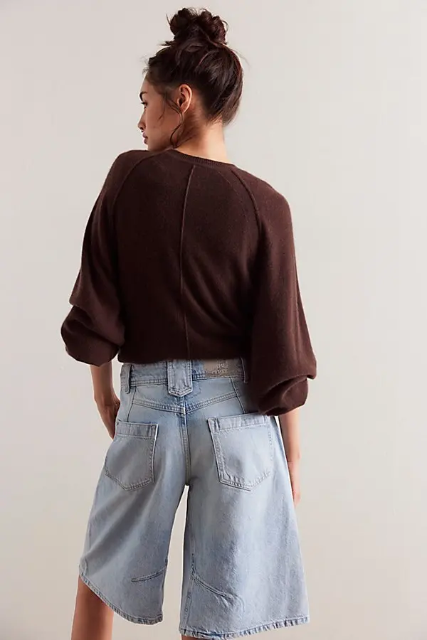 Free People We The Free Cruisin' Bermuda Shorts