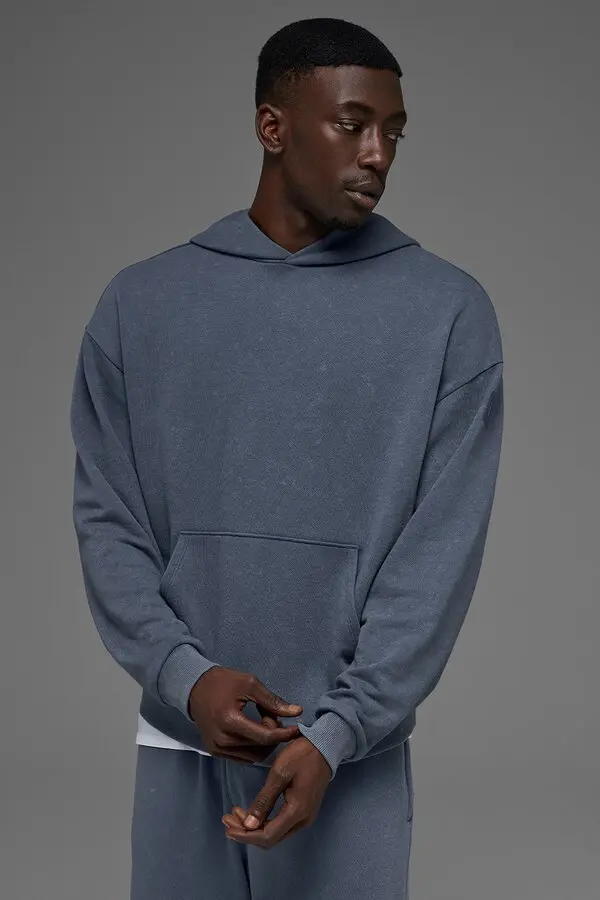 Alo Yoga Vintage Wash Hoodie - Bluestone Wash