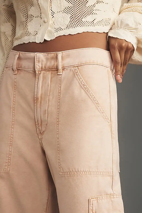 Citizens Of Humanity Marcelle Cargo Barrel Pants - Roselle