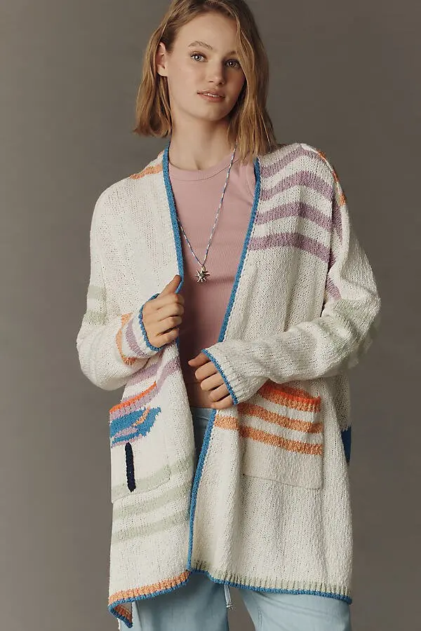 Maeve Open Front Cardigan Sweater