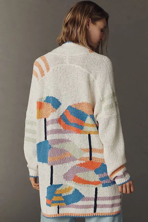Maeve Open Front Cardigan Sweater
