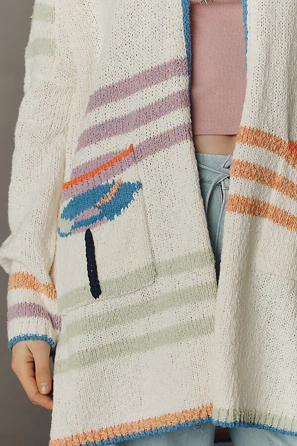 Maeve Open Front Cardigan Sweater