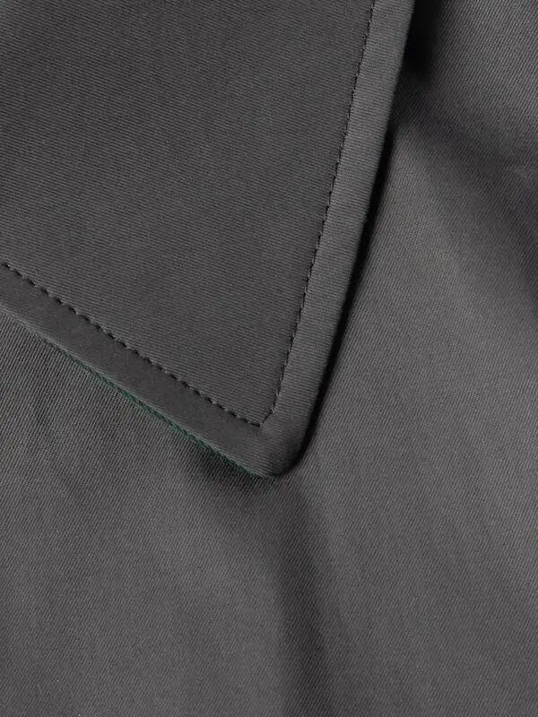 Burberry Oversized Cotton-gabardine Car Coat