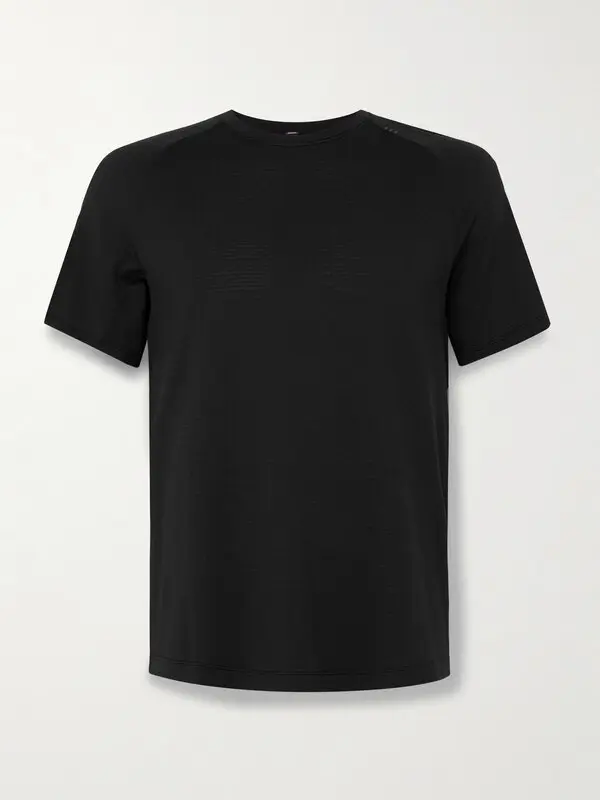 Lululemon License To Train Stretch Recycled-mesh T-shirt