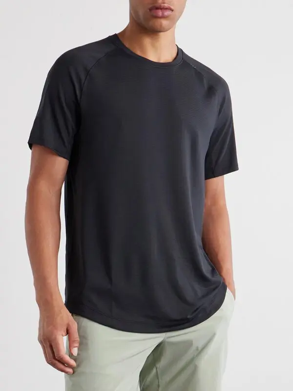 Lululemon License To Train Stretch Recycled-mesh T-shirt