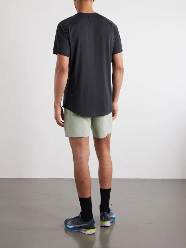 Lululemon License To Train Stretch Recycled-mesh T-shirt