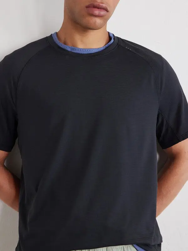 Lululemon License To Train Stretch Recycled-mesh T-shirt