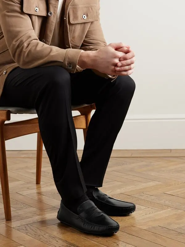 TOD'S City Gommino Leather Driving Shoes