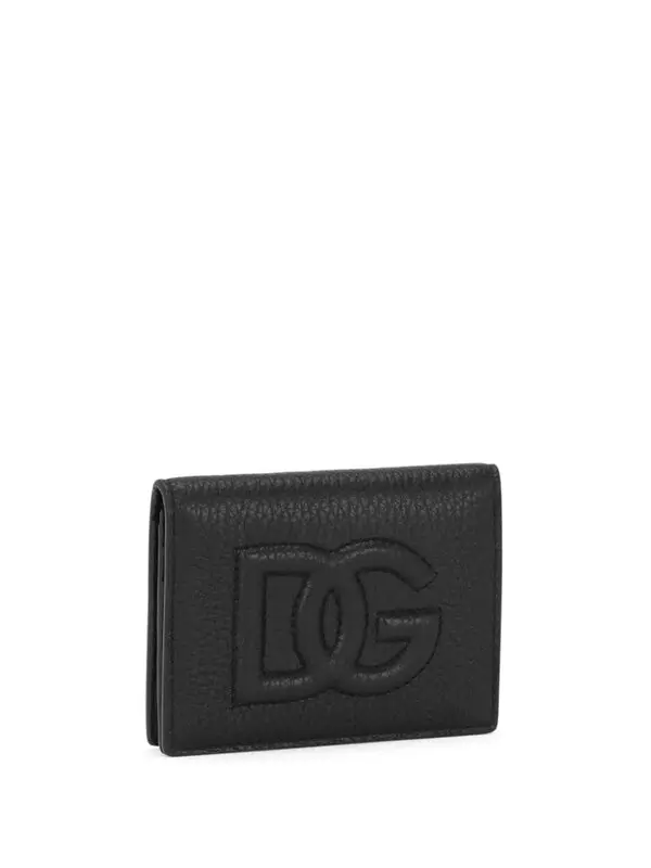 Dolce & Gabbana Dg Logo Leather Wallet