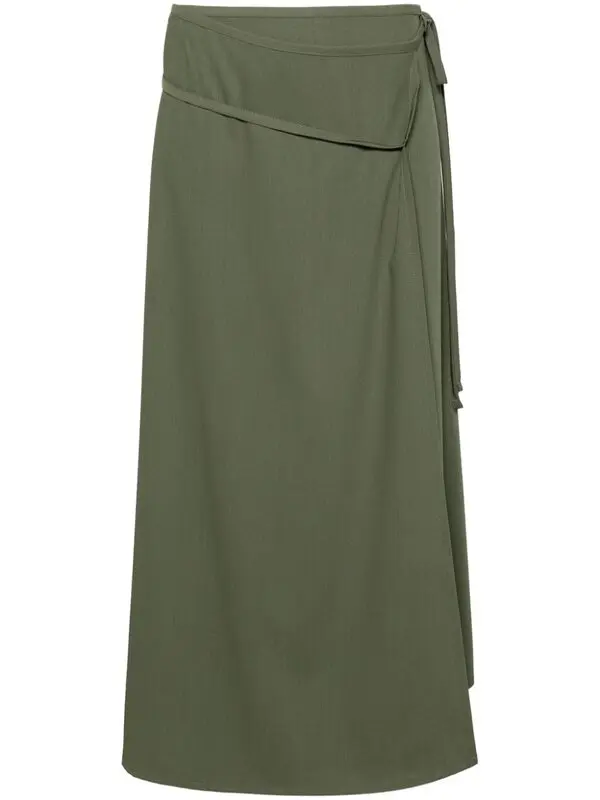 LEMAIRE Tied Wrap Midi Skirt