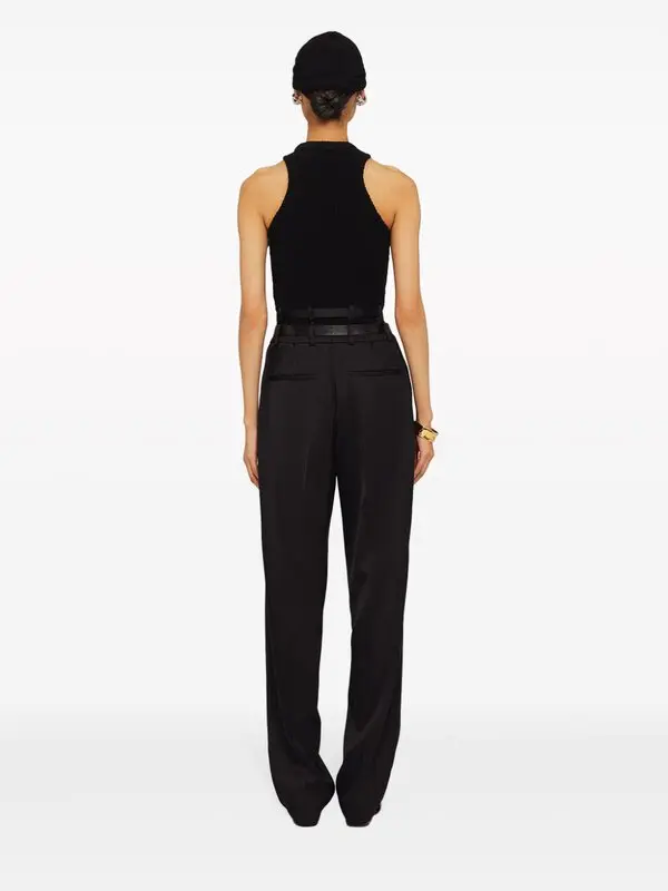 JIL SANDER Belted Tailored Trousers