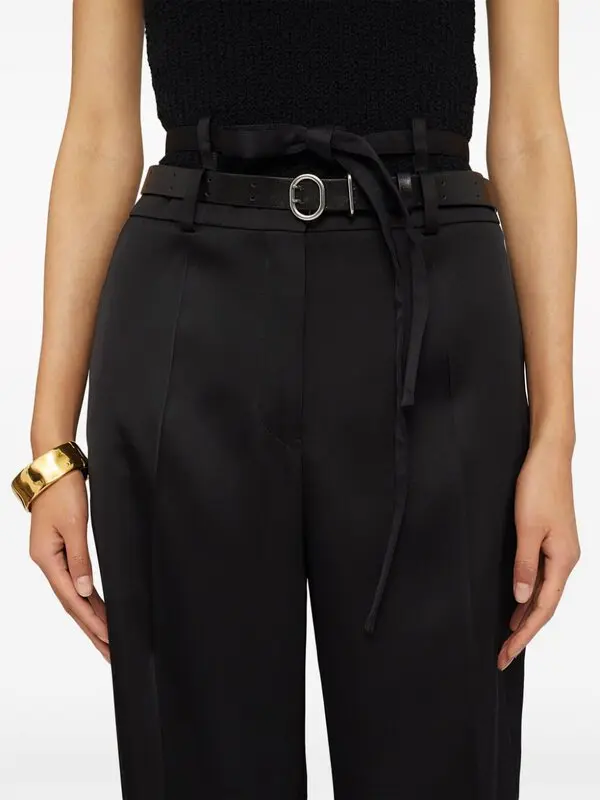 JIL SANDER Belted Tailored Trousers
