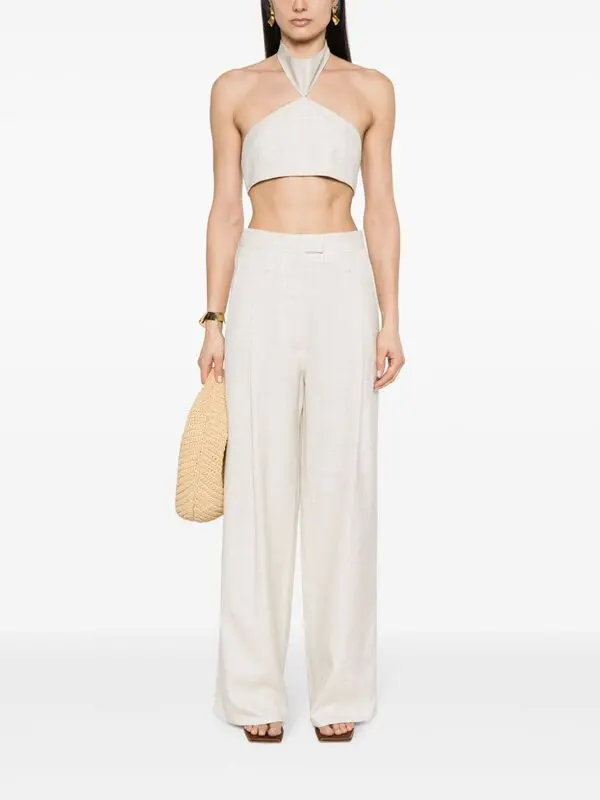 Philosophy Di Lorenzo Serafini Halterneck Crop Top