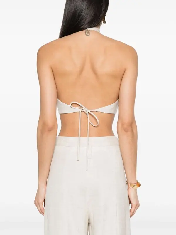 Philosophy Di Lorenzo Serafini Halterneck Crop Top