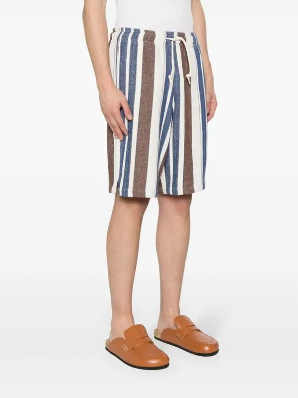 A.p.c. Paul Striped Shorts