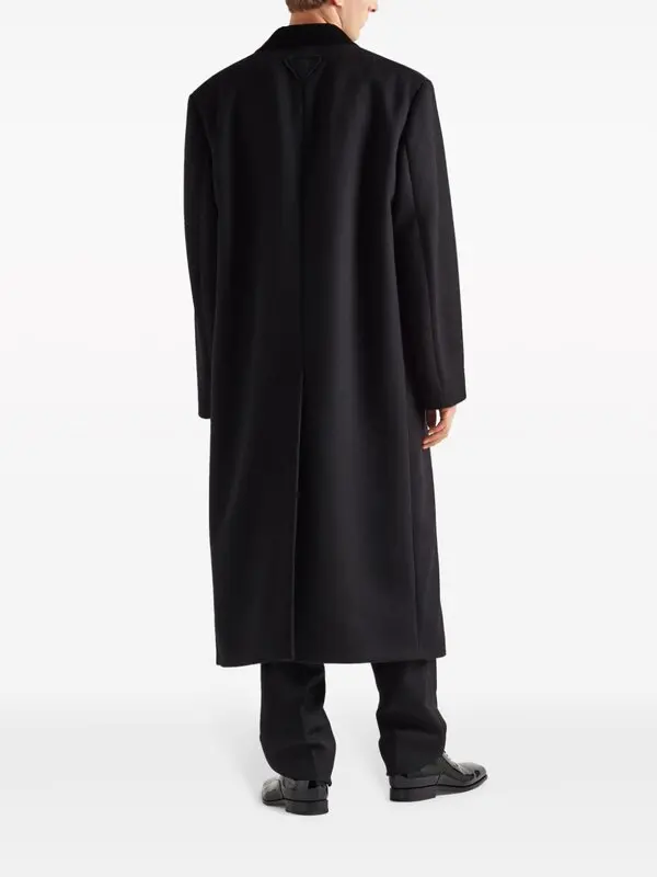 Prada Double-breasted Cashmere Coat