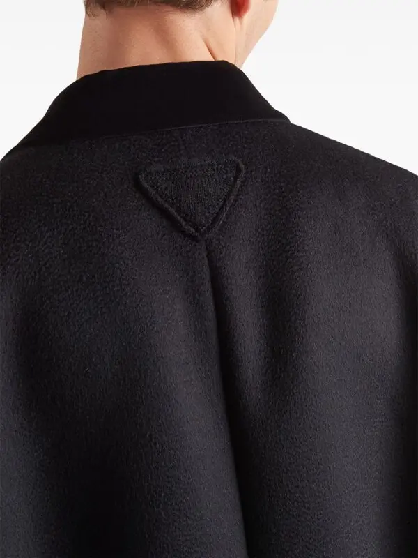 Prada Double-breasted Cashmere Coat