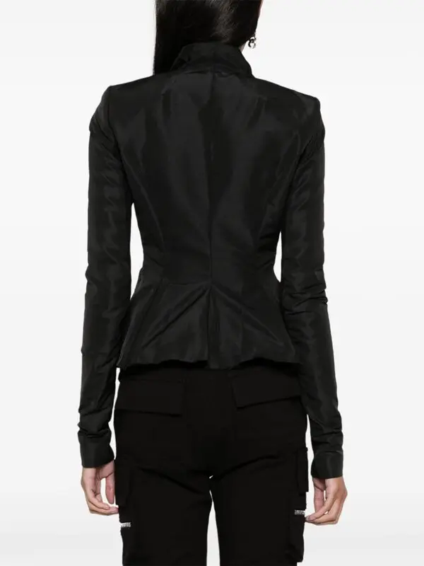 Rick Owens Self-tie Layered Blazer