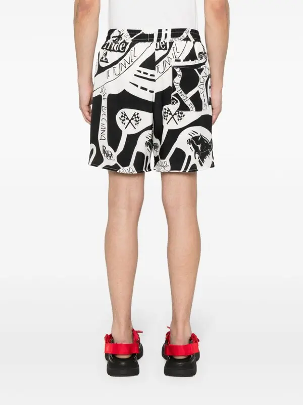 Rhude Strada Silk Shorts