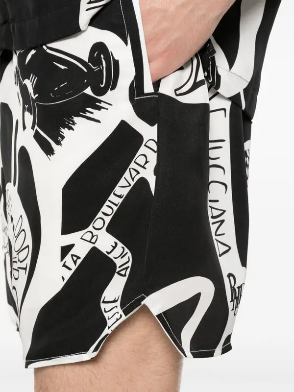 Rhude Strada Silk Shorts