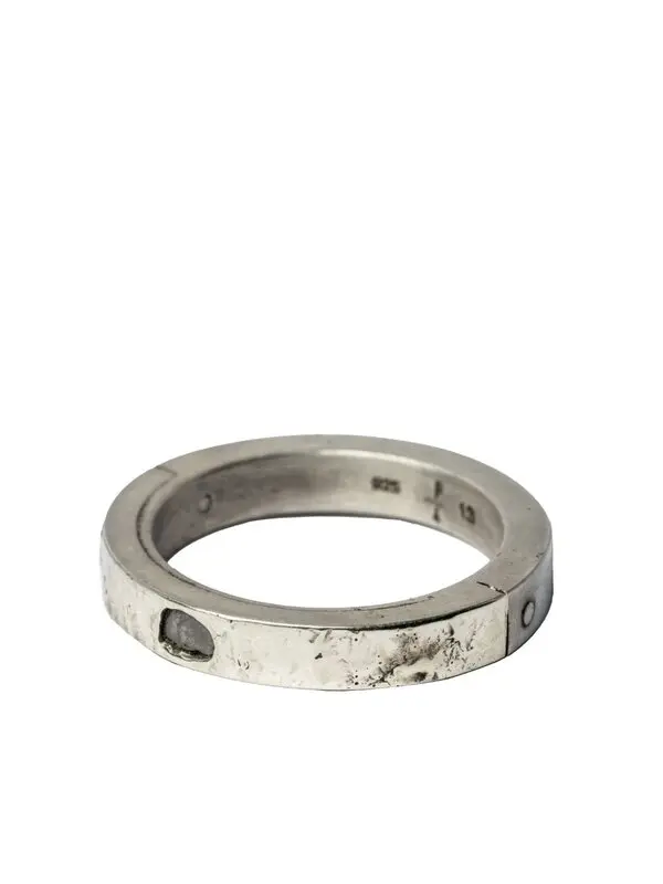 PARTS OF FOUR Sistema Diamond Ring - Silver