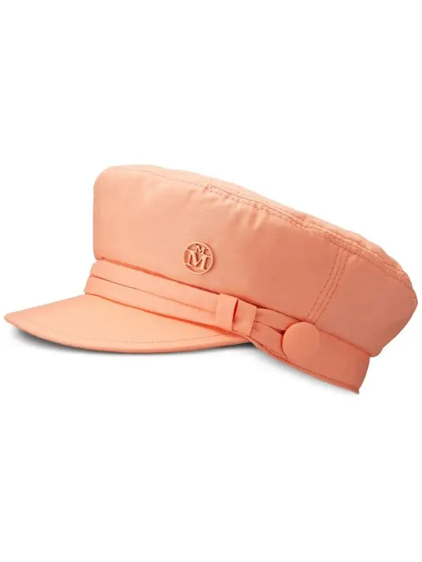 MAISON MICHEL Abby Sailor Cap - Orange