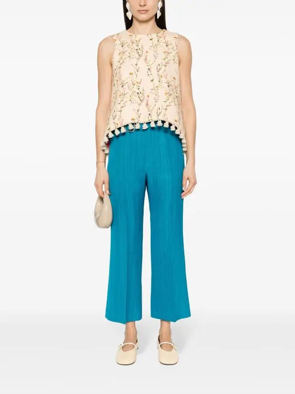 La DoubleJ La Scala Floral Print Sleeveless Top