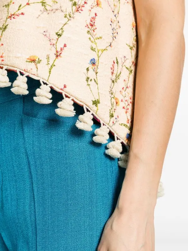 La DoubleJ La Scala Floral Print Sleeveless Top