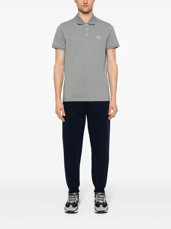 Moncler Logo-patch Polo Shirt