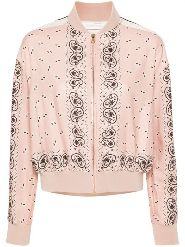 Palm Angels Paisley-print Bomber Jacket