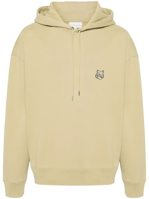 Maison Kitsuné Bold Fox Head-patch Hoodie - Neutrals
